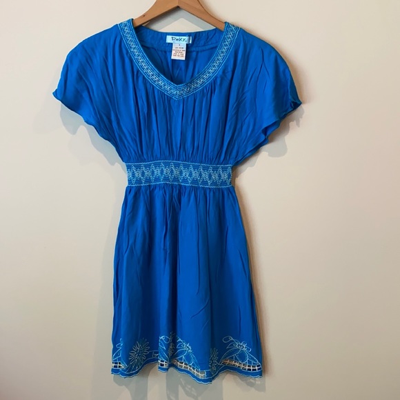 Pinky | Dresses | Pinky Brand Blue Dress | Poshmark